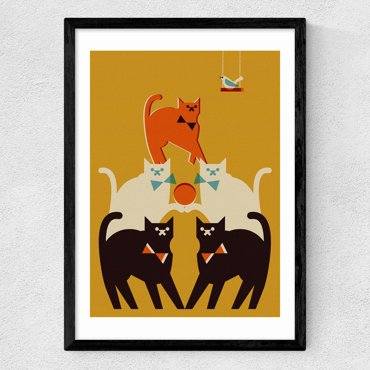 Pyramid of Cats – INSIDE HOUSE